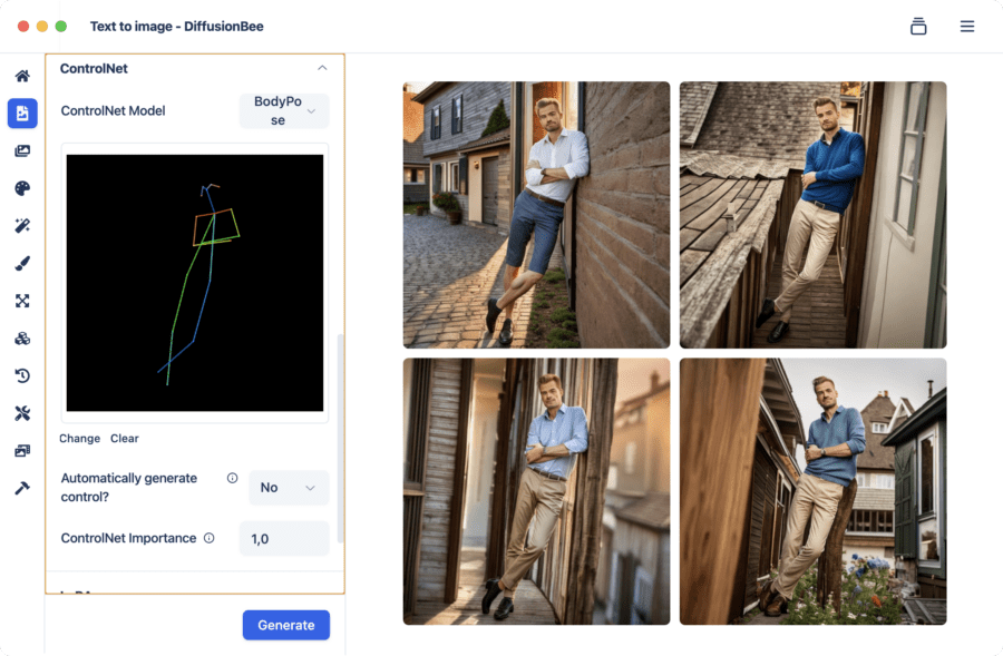 KI-Fotos: Konkrete Posen und Räume festlegen – so gehts